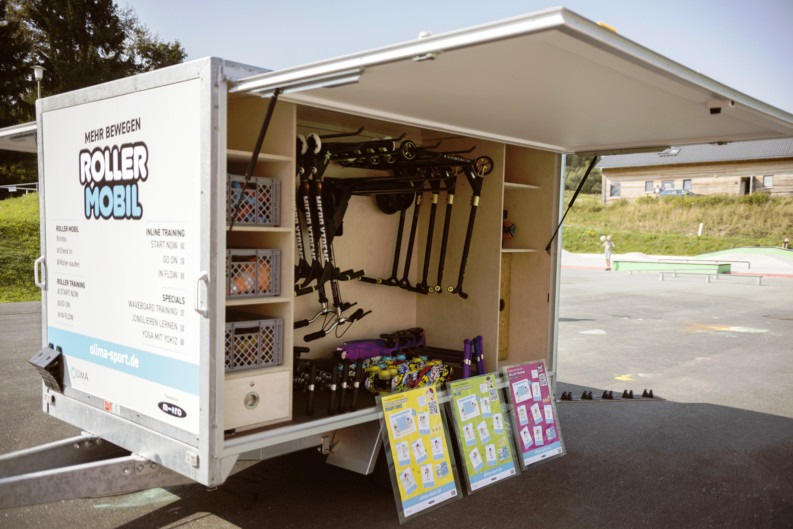 NEU>>>Roller Mobil für dein Kindergeburtstag - Skateschule-NRW